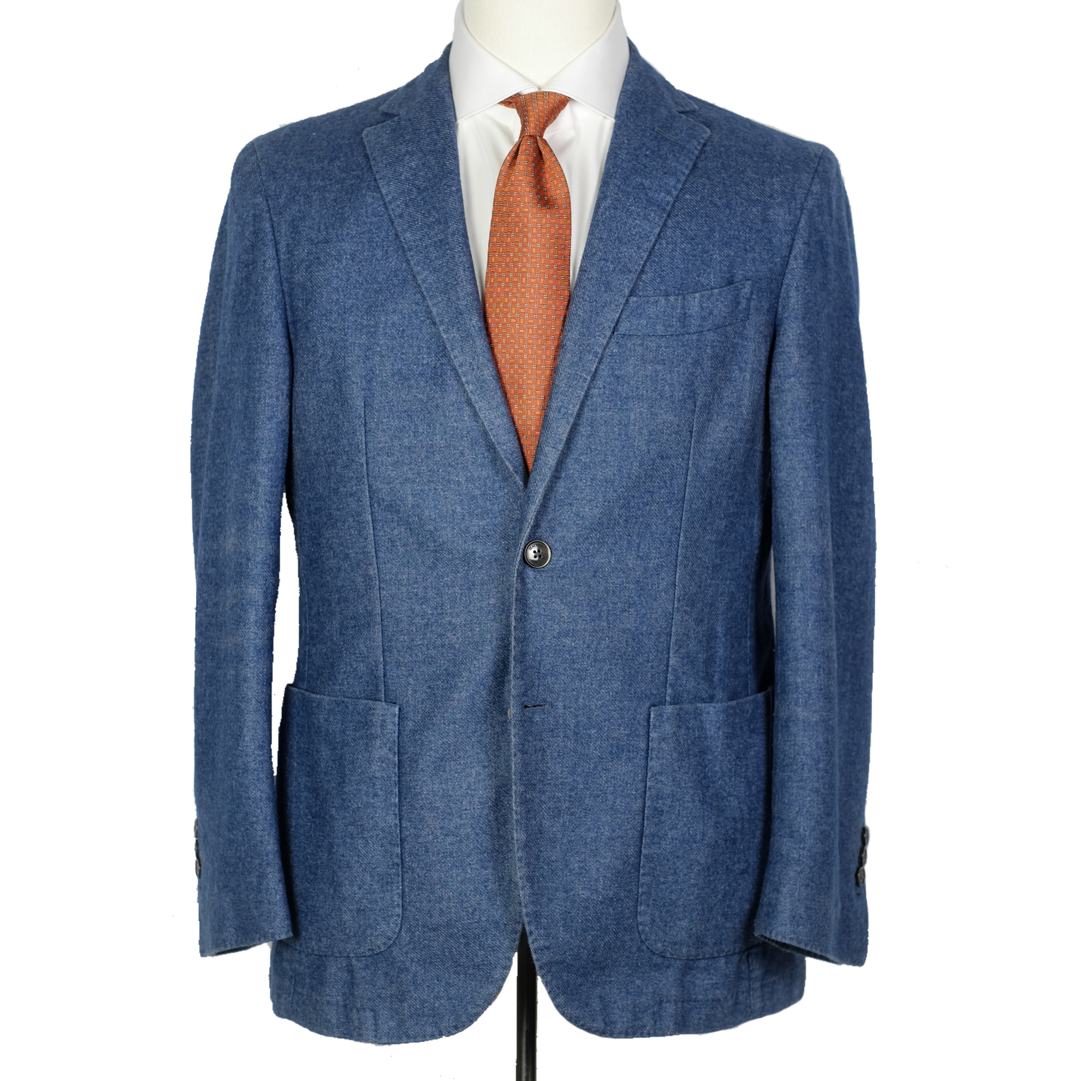 Hackett Jacket - Two Button Light Blue Wool – The Shoe Snob
