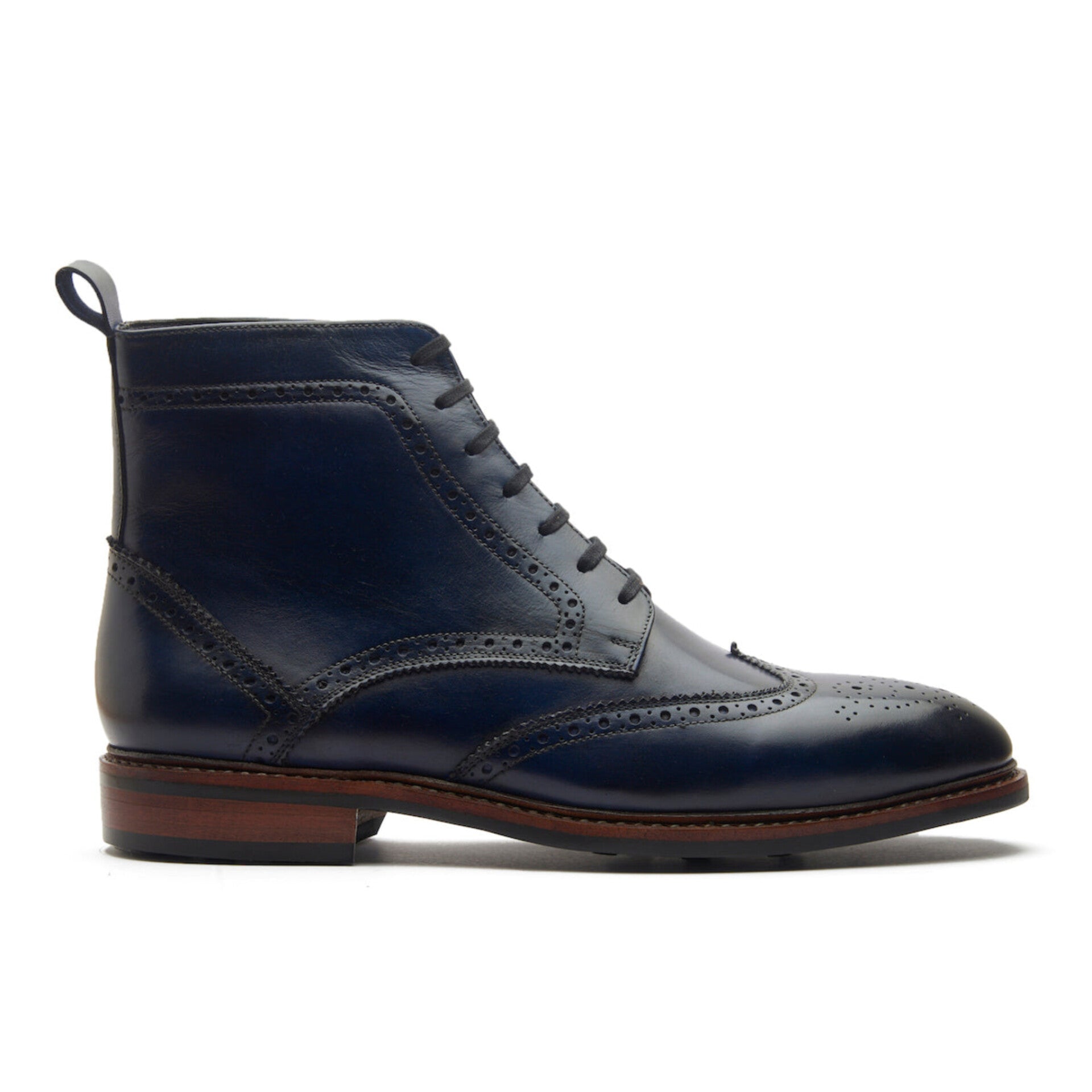 Lewinsky - Derby Boot - Navy – The Shoe Snob