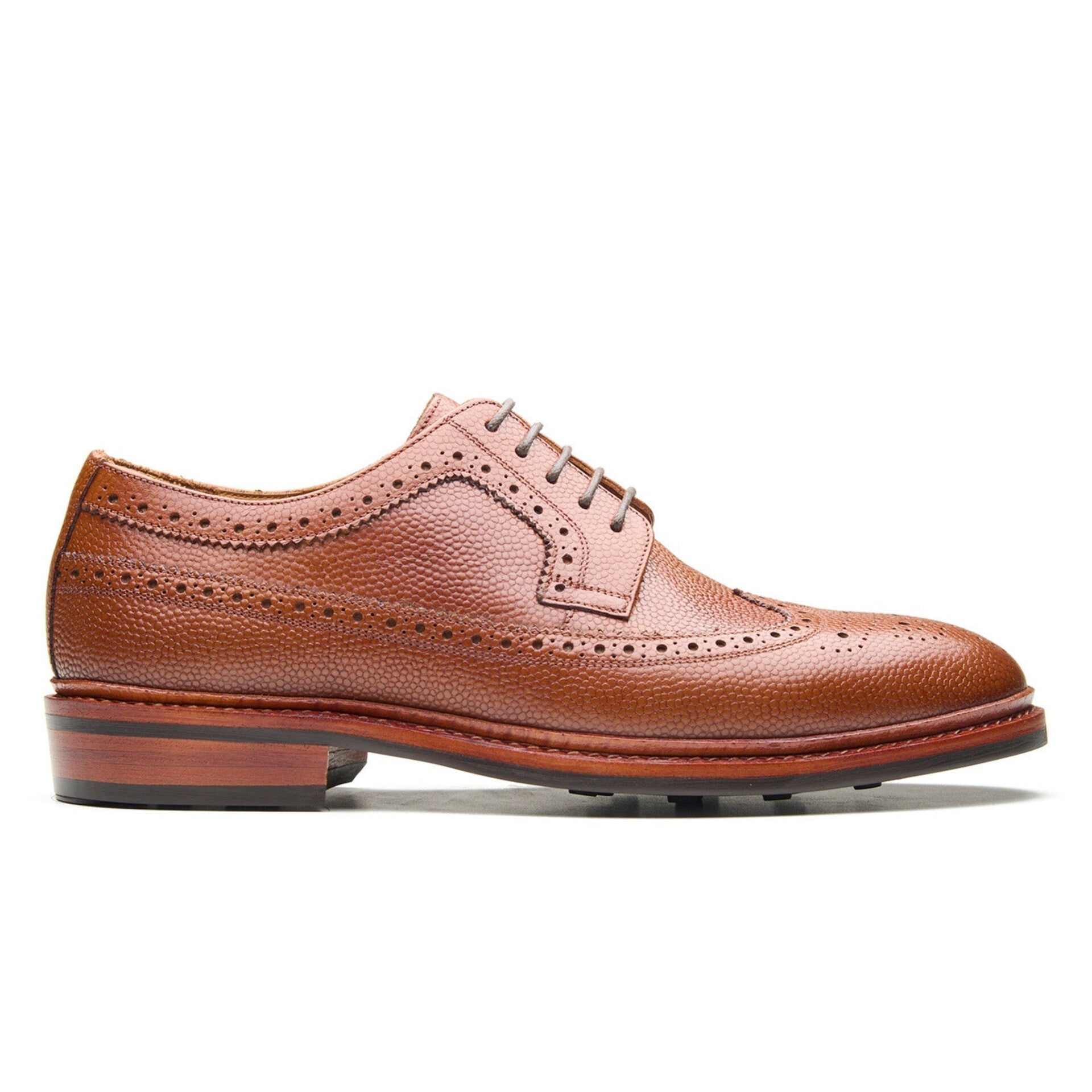 Raife - Longwing Derby - Cognac Scotch Grain – The Shoe Snob